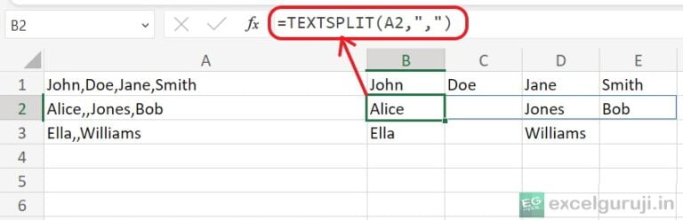 Excel TEXTSPLIT Function: Exploring a Hidden Gem for Mastery, Pro Tips ...