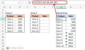 Excel Mastery: Excel VSTACK Function for Vertical Data Bliss! - Excel ...